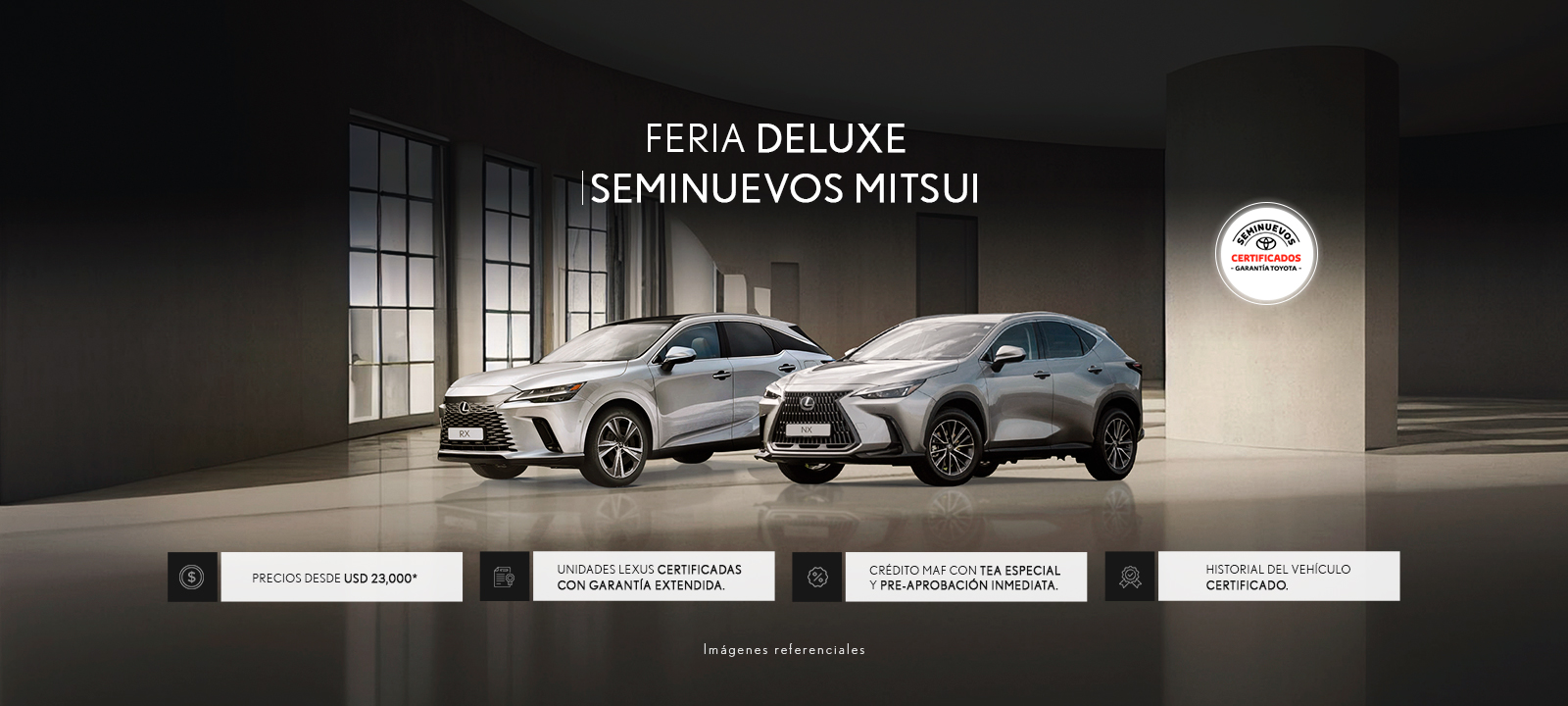 Lexus Promociones | Mitsui Automotriz
