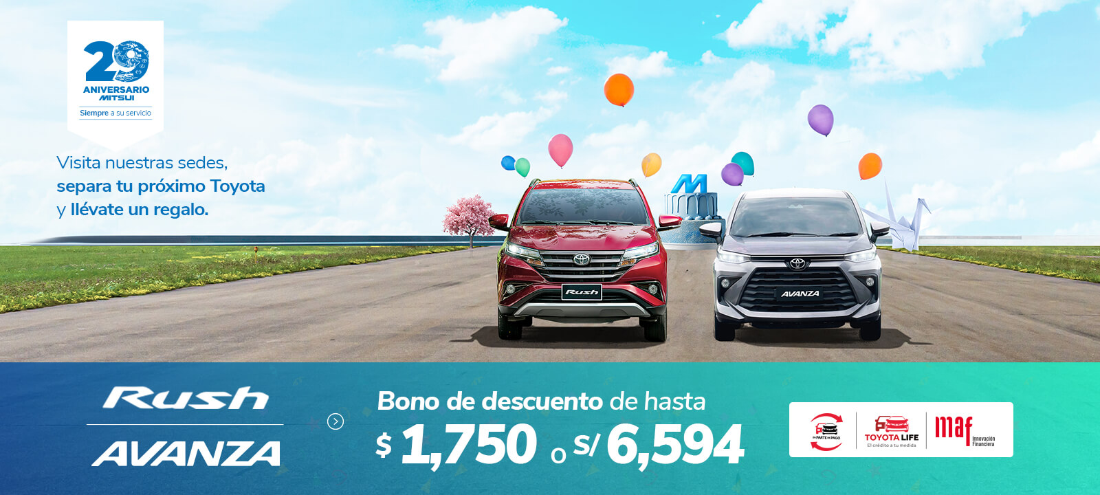 Toyota Promociones | Mitsui Automotriz