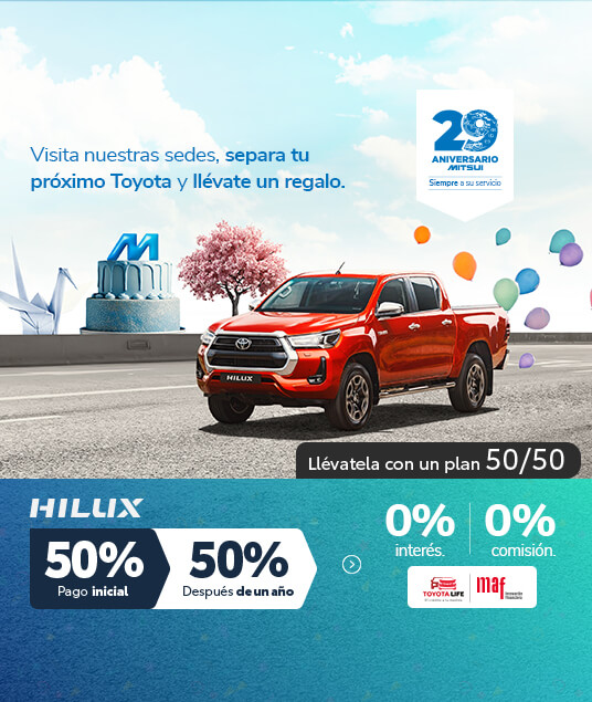 Toyota Promociones | Mitsui Automotriz