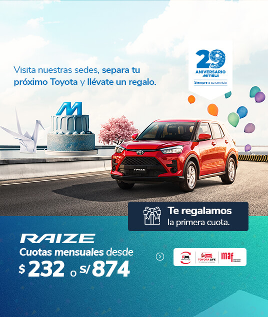 Toyota Promociones | Mitsui Automotriz