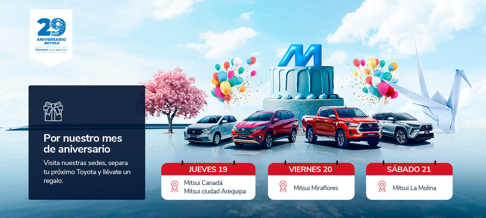 Toyota Promociones | Mitsui Automotriz