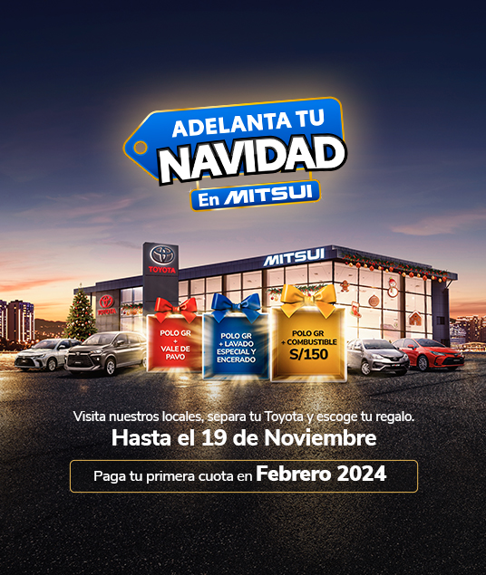 Mitsui Automotriz | Promociónes en marcas Toyota, Hino y Lexus