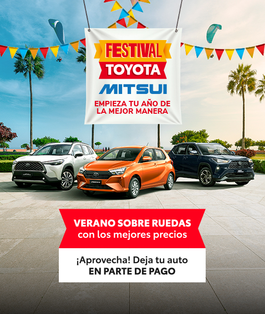 Vehículos Toyota en Promoción | Mitsui Automotriz
