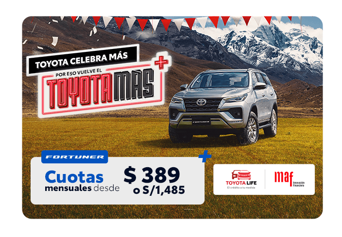 Vehículos Toyota en Promoción | Toyota más Mitsui